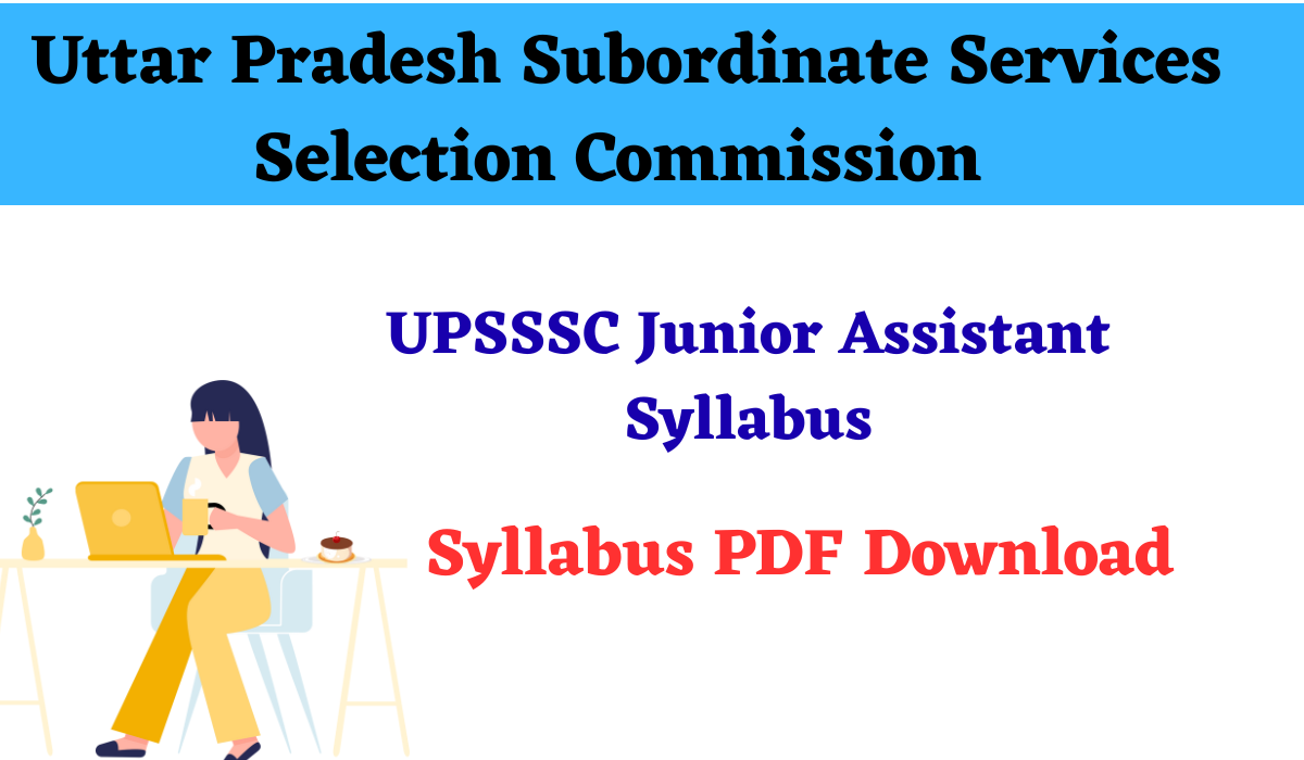 UPSSSC Junior Assistant Syllabus 2025 PDF in Hindi